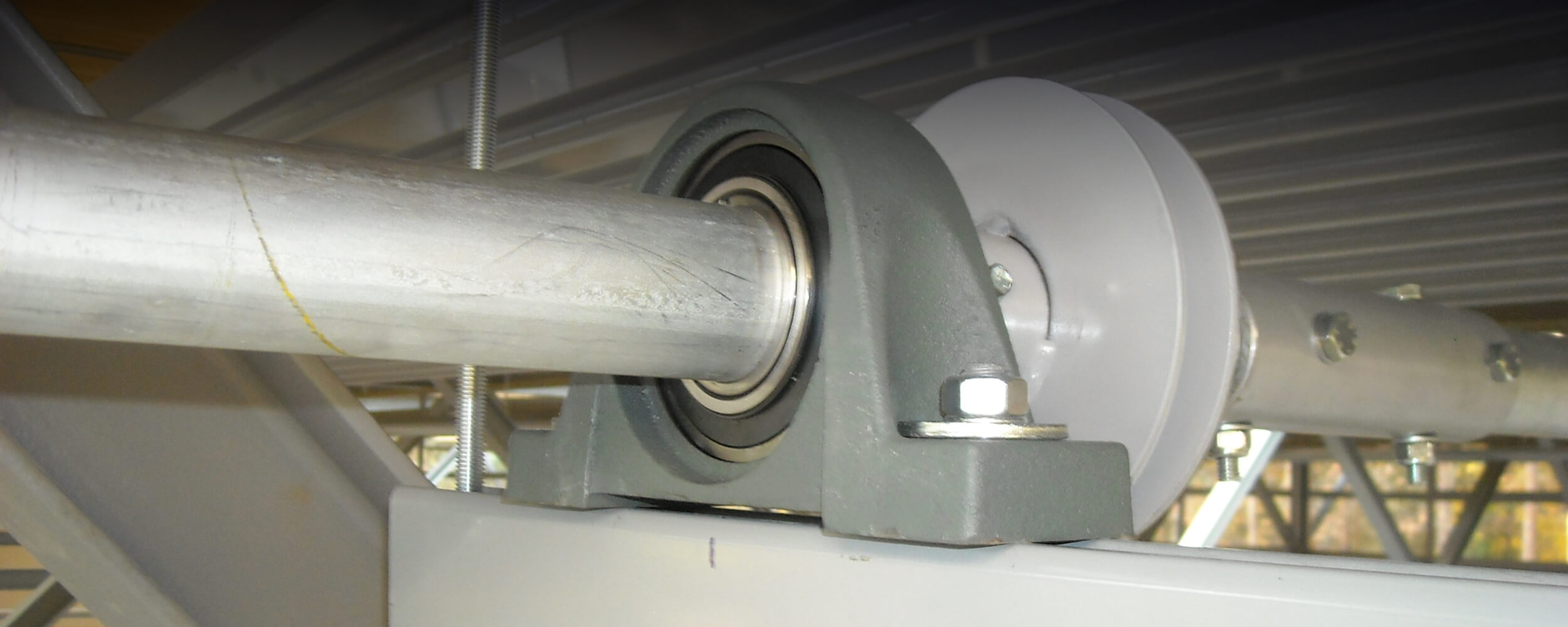 Raffsystem im Detail - SWS Trennvorhänge